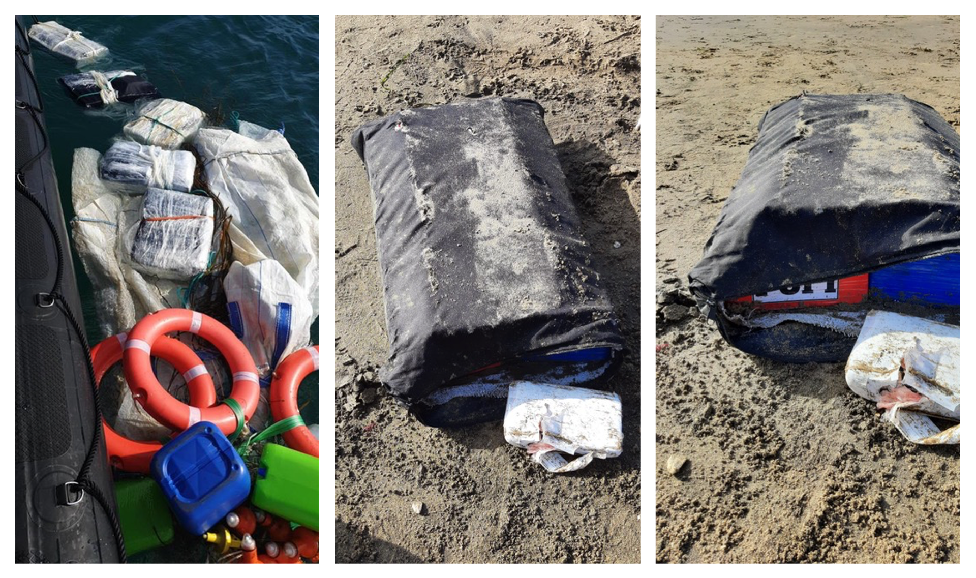 Probe after holdalls full of suspected cocaine found on Purbeck beaches | The Purbeck Gazette ...